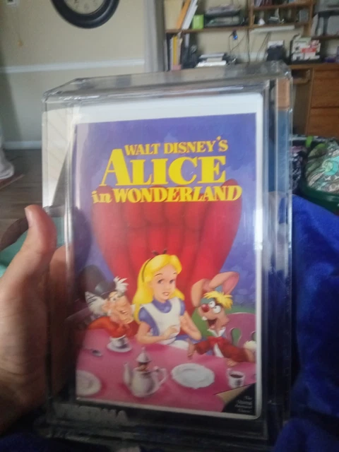 ALICE IN WONDERLAND 1951 movie (vhs graded 8.0 1994 clamshell) black diamond £74.41 - PicClick UK