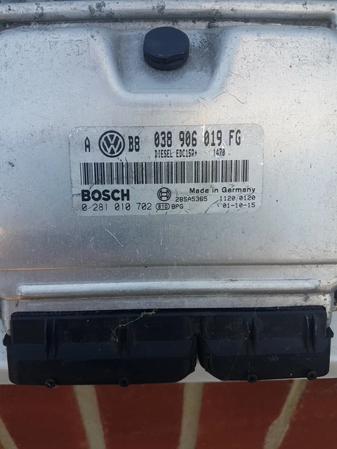 VW GOLF MK4 Seat Engine ECU TDI ASZ PD130 038906019FG £30.88 - PicClick UK
