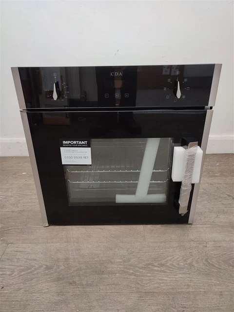 CDA SC621SS OVEN Single Built In Oven 59L Capacity A Energy ...
