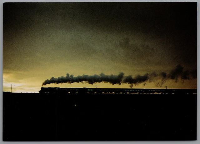 4472 STEAM LOCOMOTIVE Flying Scotsman at Ormside Railway Postcard ...