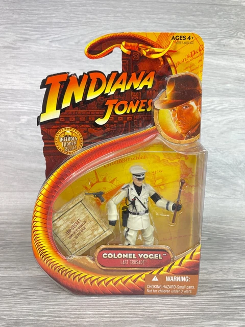 FIGURA DE INDIANA Jones, Coronel Vogel, The Last Crusade, 2008 Hasbro ...
