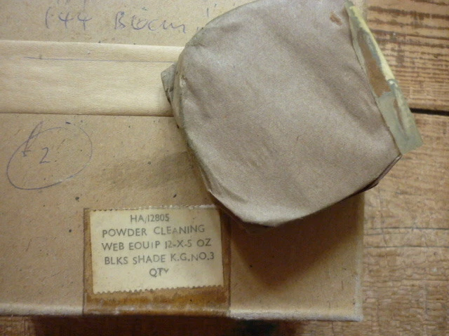 WW2 BRITISH ARMY blanco round block kg 3 original £21.00 - PicClick UK