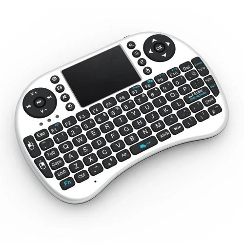RASPBERRY PI MINI Wireless Rechargeable Keyboard With Touchpad Mouse ...
