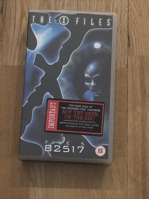 THE X-FILES FILE 5 82517 (1995) VHS PAL 1996 Dolby Tape + Collectors ...