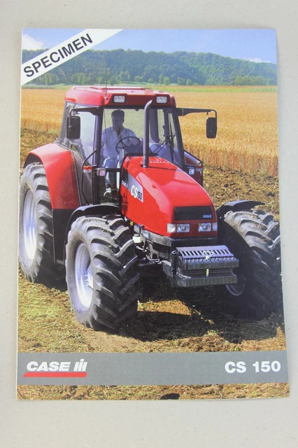 LEAFLET TRACTOR BROCHURE CASE IH CS 150 tractor prospectus £20.74 - PicClick UK