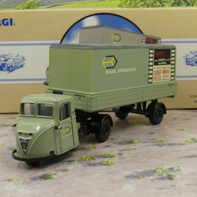 CORGI 97913 SCAMMELL Scarab - Railfreight - 1:50 scale diecast model ...