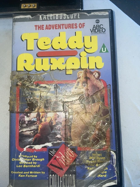 TEDDY RUXPIN 1987 Vhs Video Tape Uk Pal Format £12.99 - PicClick UK