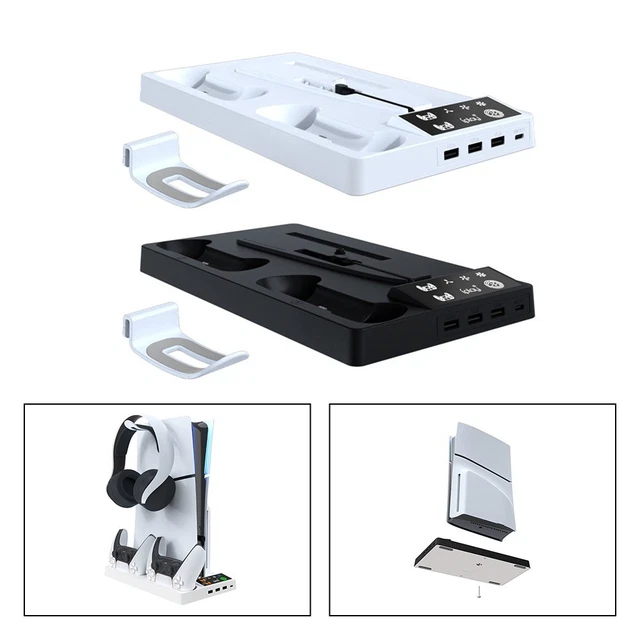 DREISTUFIGES LÜFTERSYSTEM UND Controller Ladestation für PS5 Pro ...
