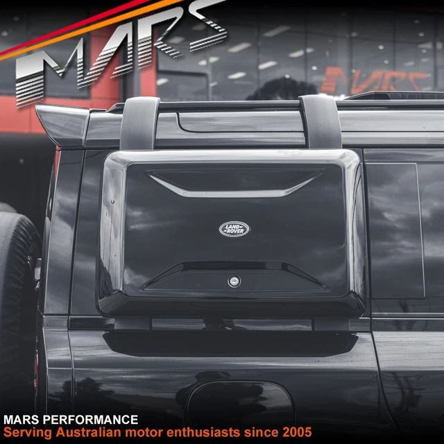 BLACK SIDE WINDOW Mount Storage Box for Land Rover Defender L663 90 110 ...