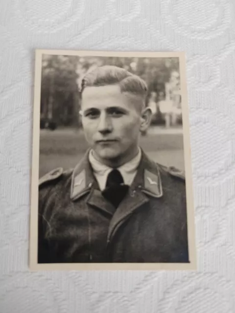 WW2 GERMAN WEHRMACHT army soldier portrait vintage photo E £9.99 ...