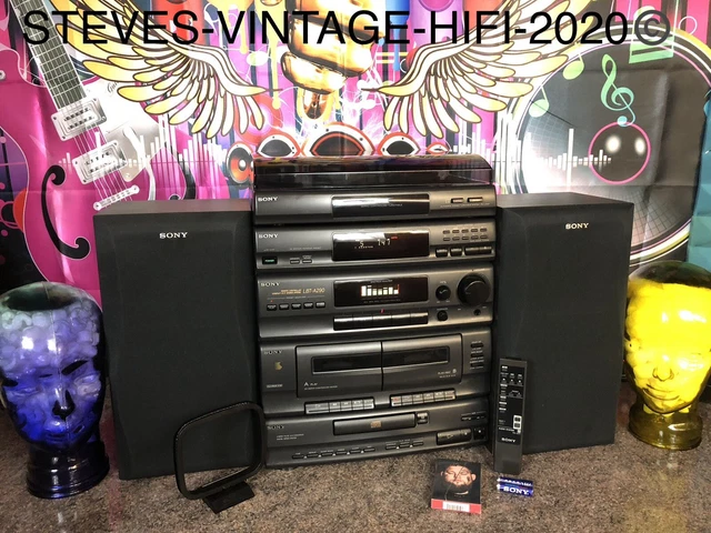 SONY LBT-A290 REMOTE CONTROLLED COMPACT HI-FI SYSTEM SERVICED MINT L@@K ...