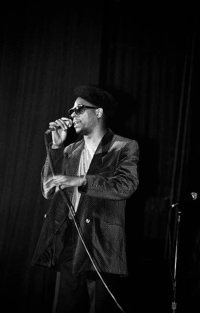 RAPPER DANA DANE performs at the Regal Theater 1988 MUSIC OLD PHOTO 5 ...