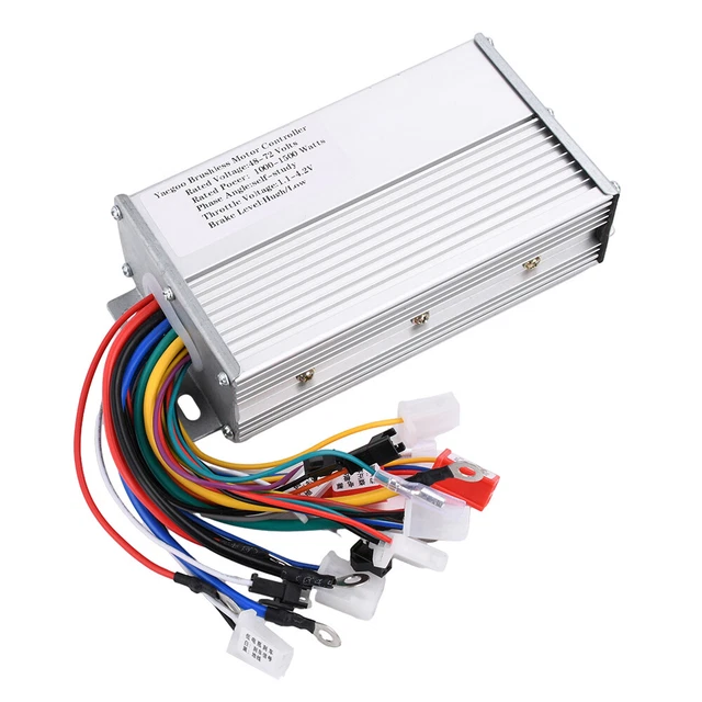48V60V64V72V 1000W 1500W DC Motor Speed Control Dual-Mode Brushless ...