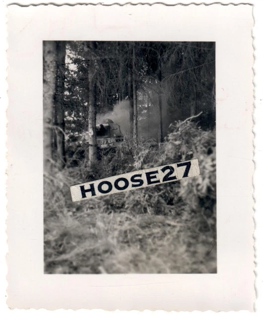 FOTO WH 2.PD SR2 abgeschossener Panzer H35 Bar-sur-Aube Juni 1940 2.WK ...