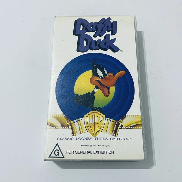 Vintage Daffy Duck Looney Tunes Vhs 1990 Warner Bros Cartoon Collect