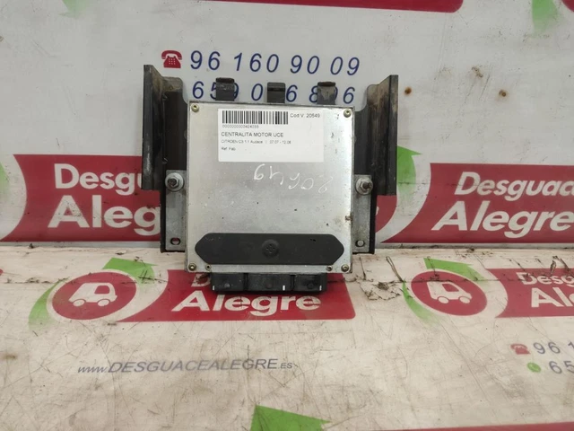 9645989480 BOÎTIER MOTEUR Uce pour CITROEN C3 1.1 Audace 2004 EUR 97,28 ...