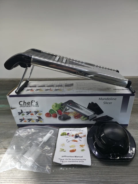 CHEF'S INSPIRATIONS ADJUSTABLE Mandoline Slicer - COMINHKPR128905 £9.72 ...