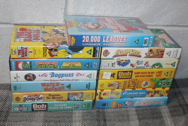 13 X CLASSIC Childrens Cartoons VHS Video Job Lot Bundle £9.99 ...