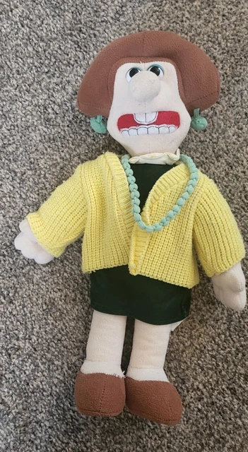 WENDOLINE WALLACE AND gromit 1989 plush Vintage Collectible Soft Toy £4 ...