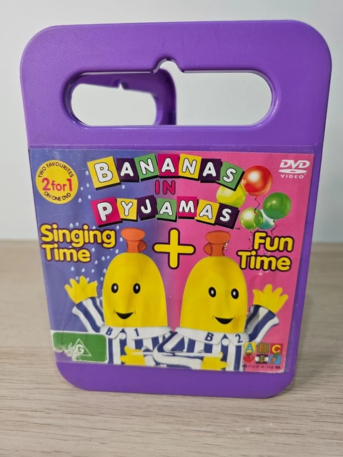 BANANAS IN PYJAMAS Singing Time / Fun Time DVD 2004 Region 4 PAL £7.92 ...