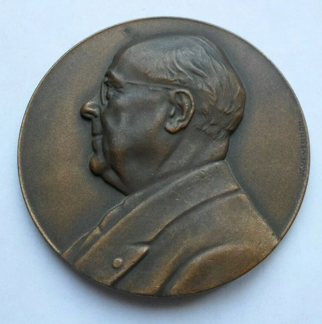 MEDECINE STOMATOLOGIE / Medaille Bronze Docteur Dechaume 1956 Par Jean ...