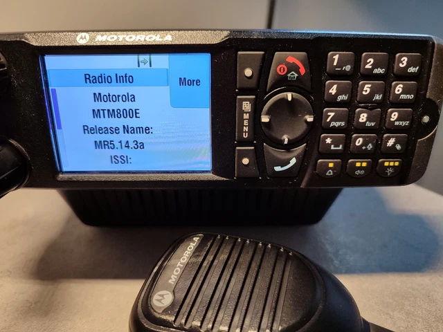 MOTOROLA MTM800E MT912M M80PCS6TZ4AN RICETRASMETTITORE UHF TETRA 430 ...