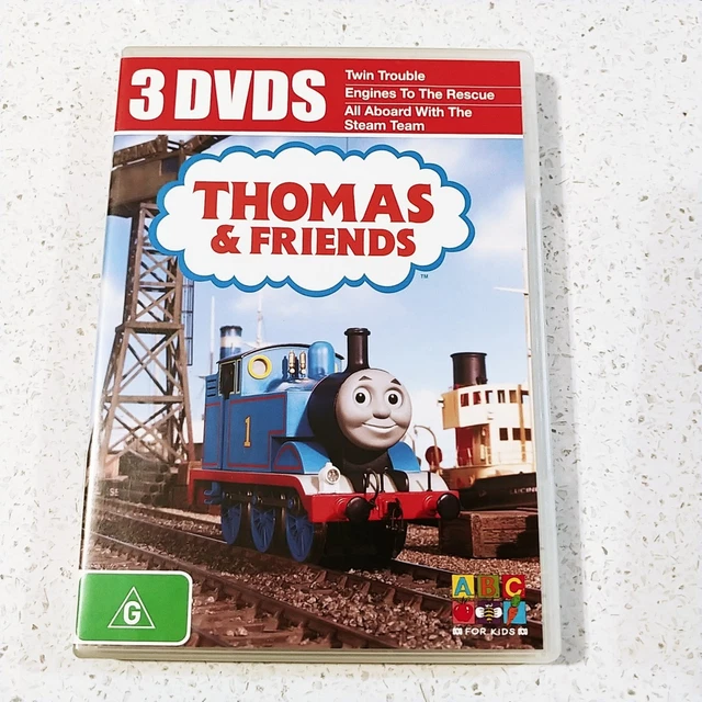 THOMAS & FRIENDS : 3 DVDs 3 Movies PAL Region 4 ABC 2007 $17.94 ...
