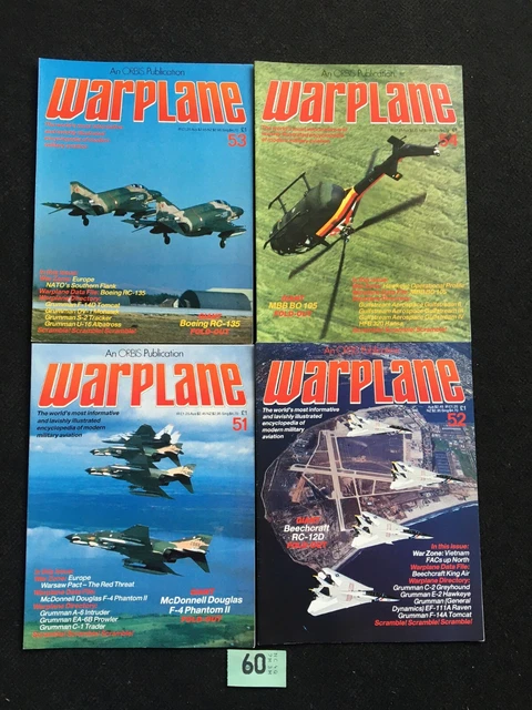 WARPLANE MAGAZINE ISSUES 51, 52, 53 & 54 £10.03 - PicClick UK