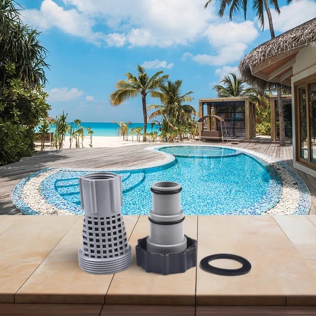 CONNEXION SÉCURISÉE ET sans fuite avec pompe à sable adaptateur pour piscines EUR 18,25 ...