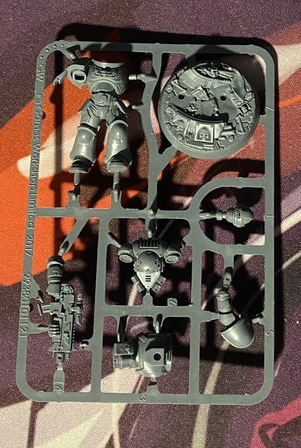 WARHAMMER 40K SPACE Marine Primaris Intercessor Push-Fit sprue ...