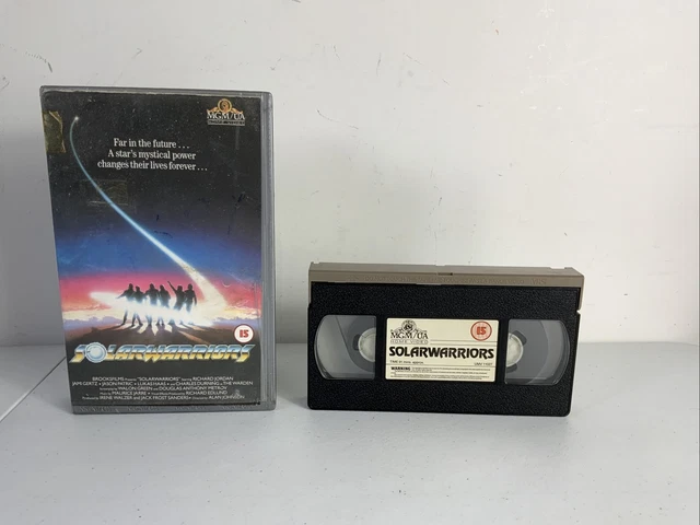 SOLAR WARRIORS VHS Video Big Box Ex Rental MGM UA Video: 1986 Sci-Fi £9 ...