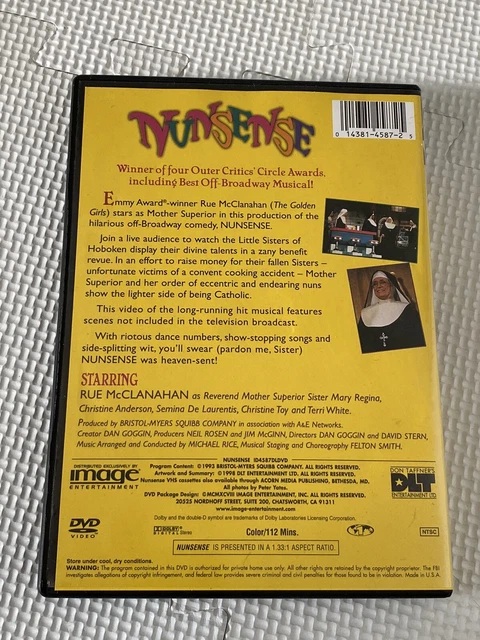 NUNSENSE DVD RUE McClanahan *REGION 1* EUR 13,04 - PicClick IT