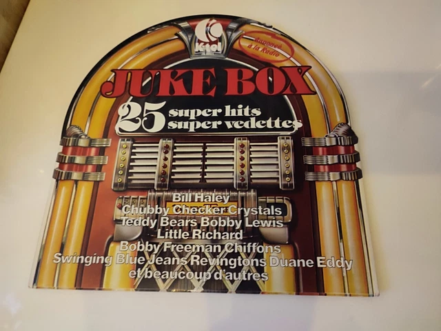 VINYLE JUKE BOX 25 Super Hits - 25 Super Vedettes 🎶 🎶 🎶 LP 33 - Comme ...