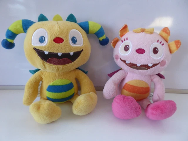 DISNEY JUNIOR HENRY Hugglemonster Henry & Summer Soft Plush Toys ...