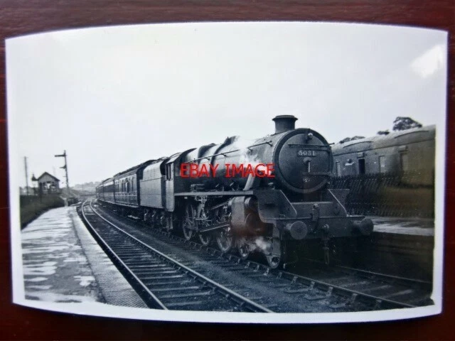 PHOTO LMS Black Five Loco No 45381 At Bolton In 1967 £2.00 - PicClick UK