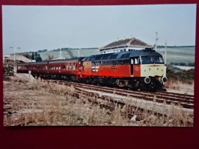 PHOTO CLASS 47 Diesel Loco No 47757 At Maiden Newton Railway Station ...
