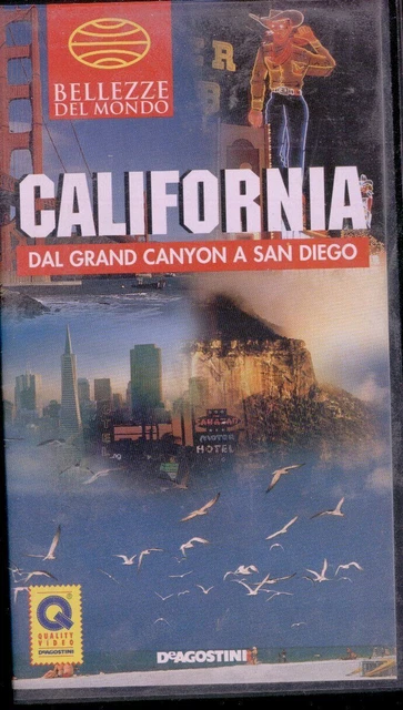 CALIFORNIA DAL GRAND canyon a SAN DIEGO vhs SCATOLATO immagini dal ...
