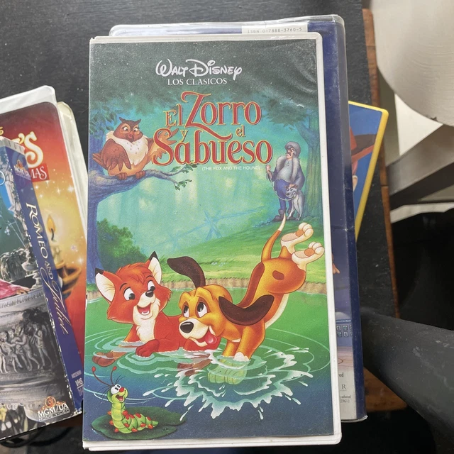 THE FOX AND the Hound VHS movie tape (Spanish) Latin, Mexico (Disney ...