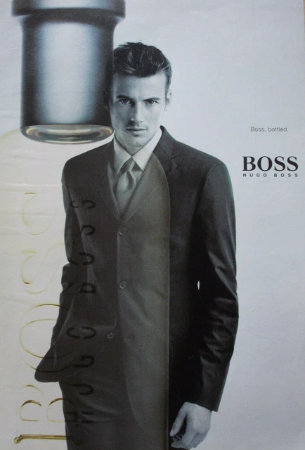 ADVERTISING WERBUNG ITALIAN Clipping 2001 HUGO BOSS PERFUME. £3.02 ...