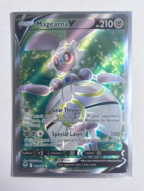 MAGEARNA V 182/195 - Pokemon TCG Silver Tempest Sword & Shield Full Art ...