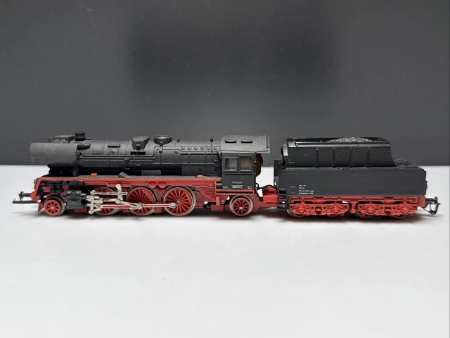 SPUR TT DDR BTTB Schlepptender Dampflok BR35 1111-0 GEPRÜFT mit Licht ...