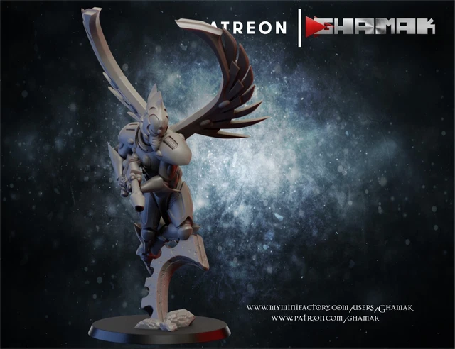 SPACE ELF SWOOPING Hawk Proxy - Craftworlds Exodus Wargaming Compatible ...