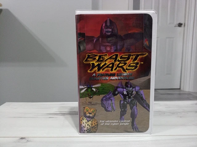 TRANSFORMERS - BEAST Wars - Feature Film VHS w/ Lenticular Card (1997 ...