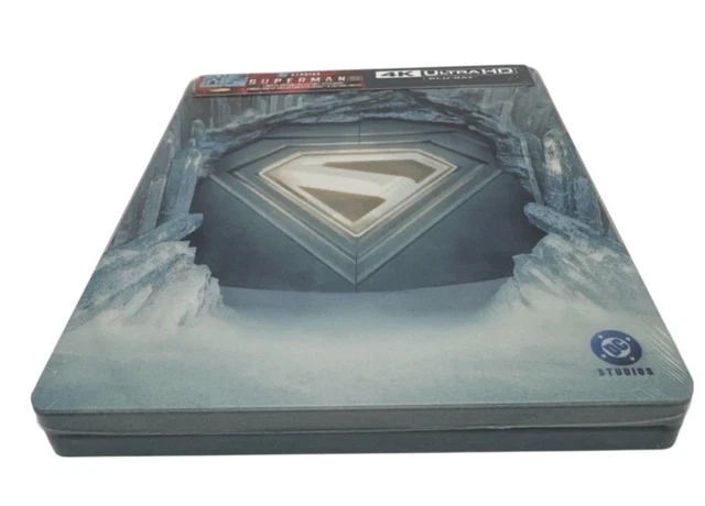 SUPERMAN LIMITED EDITION Collectible Steelbook 4K UHD, Blu-ray Glow In ...