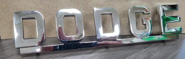 FOR 1955 DODGE Truck New Nose Emblem Nameplate C1 - C3 Nors £46.86 ...