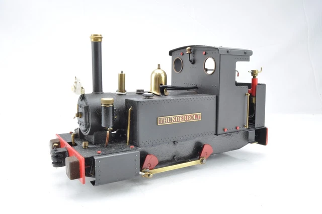 MERLIN LOCO WORKS 45mm 0-4-0 Steam Locomotive 'Thunderbolt' w/Gas Tank ...