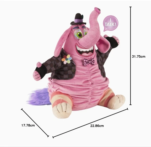 DISNEY PIXAR INSIDE Out I Cry Candy Bing Bong Talking Soft Plush Toy 12 ...