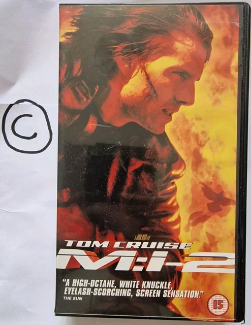 MISSION IMPOSSIBLE 2 Tom Cruise MI2 VHS £3.74 - PicClick UK