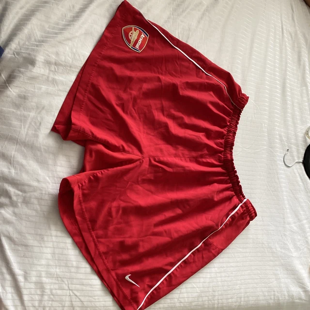 *RARE* NIKE ARSENAL HOME CHANGE SHORTS (2002-04 Invincibles era) size ...