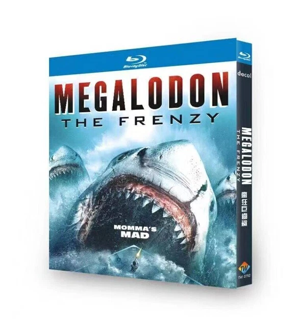 MEGALODON THE FRENZY (2023) Blu-ray Movie BD 1 Disc All Region New ...